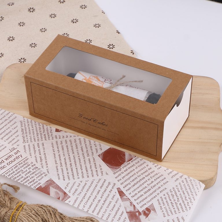 Baking Cake Box Towel Roll Pastry Box