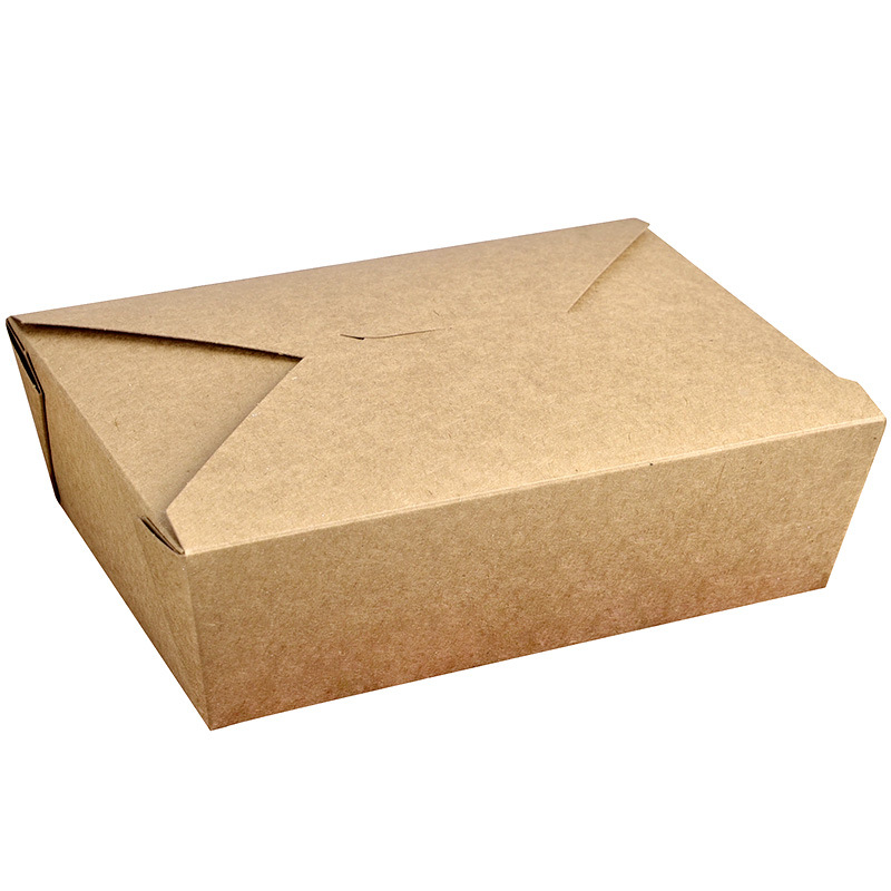 Kraft paper lunch box food packaging box