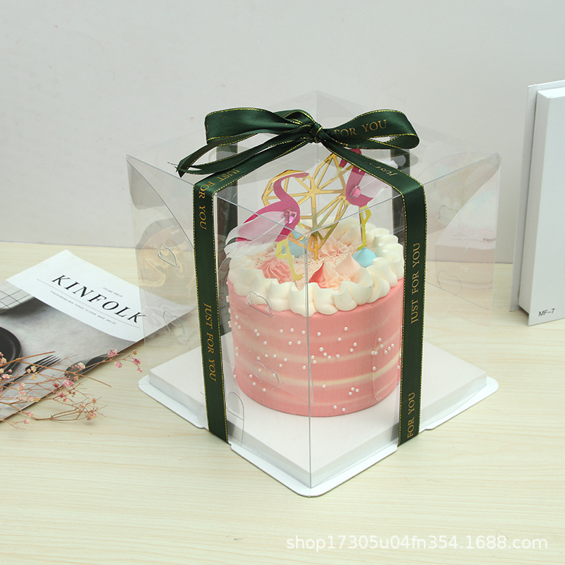 Multi-layer transparent cake box | Food Packaging Companies